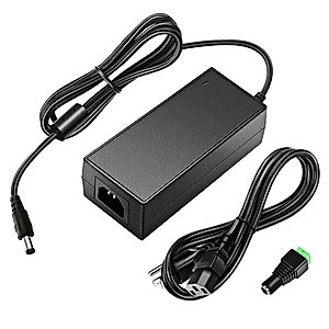SHNITPWR 12V 3A 36W AC DC Power Supply Adapter 100V~240V AC to DC 12 Volt 3 Amp Converter Transformer LED Driver with 5.5x2.5mm Plug for 5050 3528 LED Strip 3D Printer CCTV Security System LCD Monitor