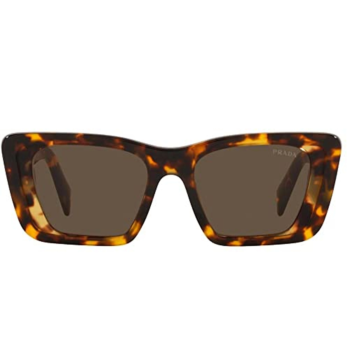 Prada PRADA SYMBOLE PR 08YS Honey Havana/Dark Brown 51/18/145 women Sunglasses