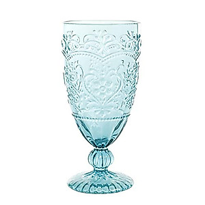 Yonune The Pioneer Woman Adeline 12 oz Goblet, Set of 4