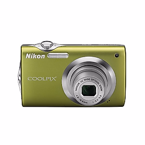 Nikon Coolpix S3000 12.0MP Digital Camera with 4x Optical Vibration Reduction (VR) Zoom and 2.7-Inch LCD (Green)