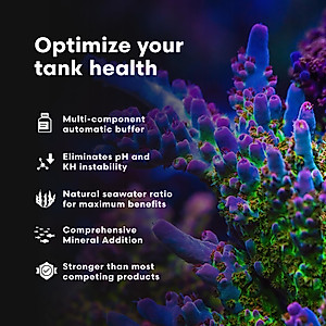 Brightwell Aquatics - Reef Code B - Balanced Calcium & Alkalinity System Water Conditioner - For All Saltwater Marine Fish & Reef Fish Tanks - Aquarium Water Treatments, 16.9 fl oz