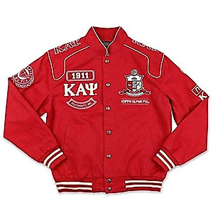 Kappa Alpha Psi M10 Racing Twill Jacket [3XL] Crimson Red