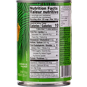 Gefen, Hearts of Palm Spaghetti Noodles, 14oz (4 Pack) Gluten Free & Low Carb Pasta