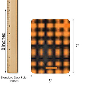 Big Dot of Happiness Basketball - Let The Madness Begin - Bar Bingo Cards and Markers - College Basketball Party Bingo Game - Set of 18