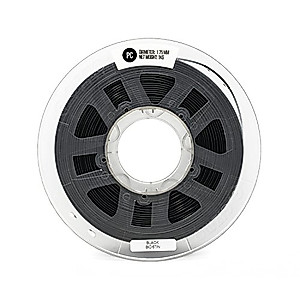 Gizmo Dorks 1.75mm PC Polycarbonate Filament 1kg / 2.2lbs for 3D Printers, Black
