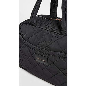 Marc Jacobs Quilted Nylon Large Bag, Black