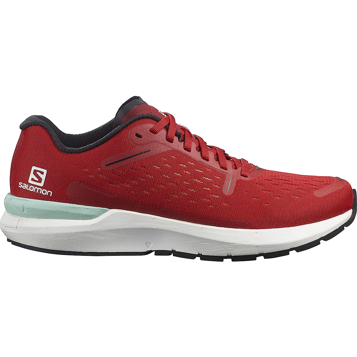 Salomon Sonic 4 Balance Running Shoes for Men, Goji Berry/White/Black, 8.5