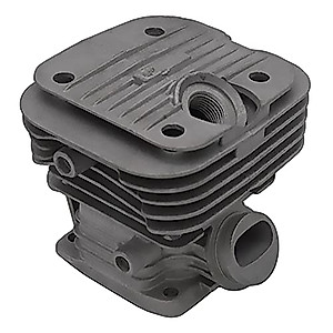 Realman 194-131-200 195-131-200 42mm Cylinder Piston Kit For Makit Dolmar Chainsaw CL350 CL430 DCS3500 DCS4300 EA3500F EA4300F MDE350 MDE430 MEA3500L MEA3500M MEA3500MR MEA4300G MEA4300L