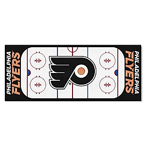 FANMATS - 10488 NHL Philadelphia Flyers Nylon Face Football Field Runner 30"x72"