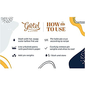 Glass Pie Weights for Baking | Better Than Ceramic! Dust Free Borosilicate Glass | Extra Large Quantity 2.5 Pounds | Drawstring Storage Bag | Essential baking tools