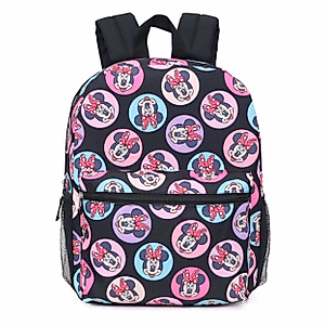 Disney Minnie Mouse Full Size All Over Print 16" Backpack