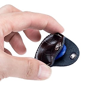Temvue Access Card Holder RFID Key Fob Bag Key Chains NFC Smart Key Tag Card RFID Pod ID card protector common access card cover (Black)