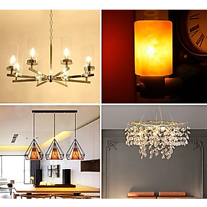 C7 LED Night Light Bulbs,15 Watt LED Night Light Bulb Equivalent,1.5W Led Bulbs, Mini Candelabra E12 Base For Christmas Light String Retro,Himalayan salt lamp, night light lamp,Non-Dimmable 6pack