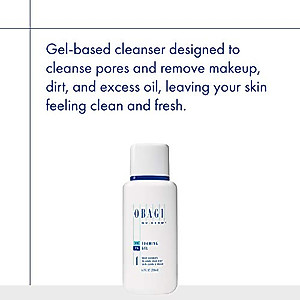 Obagi Nu-Derm Foaming Gel, Soothing Formula Made with Aloe–Foaming Daily Facial Cleanser Deep Cleanses and Removes Makeup and Dirt to Leave Normal to Oily Skin Clean and Fresh, 6.7-FL, Oz. Pack-of-2