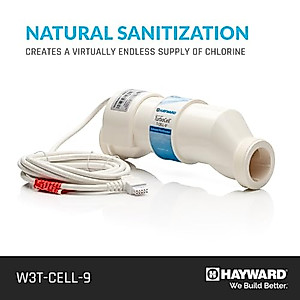 Hayward W3T-CELL-9 TurboCell Salt Chlorination Cell for In-Ground Swimming Pools up to 25,000 Gallons