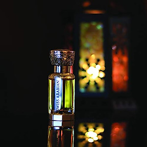 HAYAA Perfume Oil (Limited Edition) 12mL | Alcohol Free Natural Blend Fragrance/Body CPO | White Amber, Rose, White Musk, Dry Wood | Long Lasting Attar | for Men and Women | by Swiss Arabian Oud
