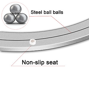 18 Inchs Lazy Susan Aluminum Bearing Metal Rotating Turntable Bearings Swivel Plate Hardware for Dining-Table and Workbench …