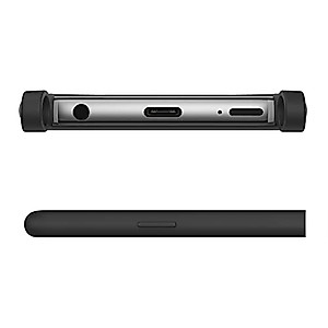 ZTOFERA Crossbody Case for Samsung Galaxy S10 with Lanyard Strap Adjustable Rope Liquid Silicone Soft Cover Black