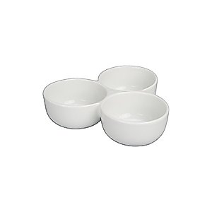BIA Cordon Bleu 3-Section Joined Bowl, White