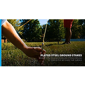 Triumph Classic Volleyball Set - Includes Regulation Size Volleyball, Pump and Padded Carry Case