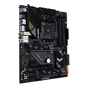 ASUS TUF Gaming B550-PLUS WiFi II AMD AM4 (3rd Gen Ryzen™) ATX Gaming Motherboard (PCIe 4.0, WiFi 6, 2.5Gb LAN, BIOS Flashback, USB 3.2 Gen 2, Addressable Gen 2 RGB Header and Aura Sync)