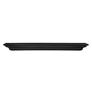 Pearl Mantels 618-48B Crestwood Wall Shelf, 48-Inch, Black