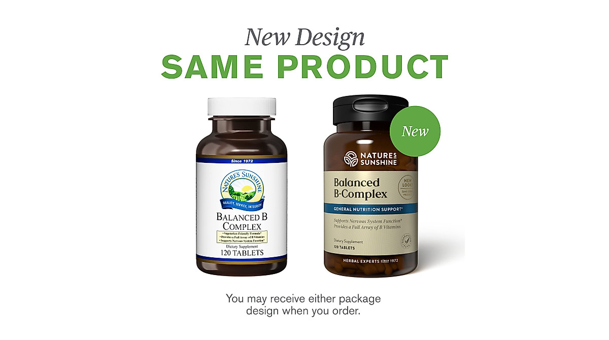 Balanced B Complex Vitamins for Digestion & Mood Support