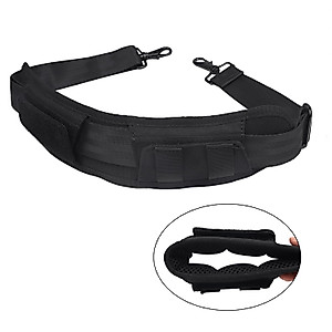 MAGARROW Shoulder Strap 60" Universal Replacement Adjustable Shoulder Belt, Comfortable Padded for Messenger Bag Laptop Case (Black)