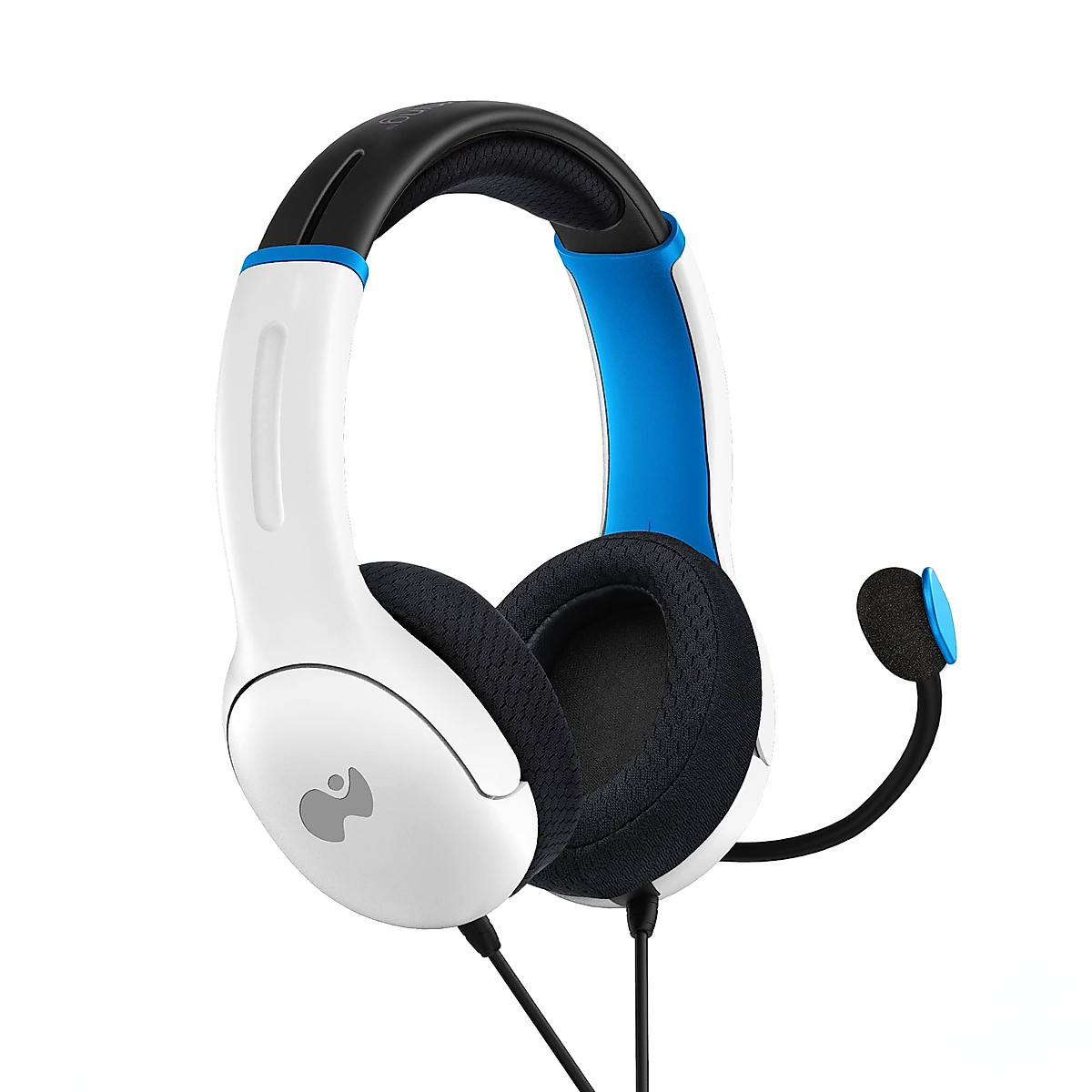 PDP Gaming AIRLITE Xbox Headset with Microphone, Series X|S/Xbox One/PC/Windows, Lightweight Stereo Headphones, Wired Power, Noise-Cancelling mic- Ion White (Only at Amazon)