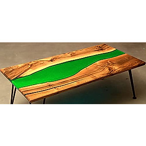 Epoxy Table, Live Edge Wooden Table, Epoxy Resin River Table, Natural Wood,Dining table, Natural Epoxy Table, Resin Table
