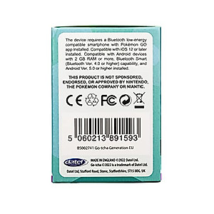 GOTCHA Generation compatible with Pokemon GO