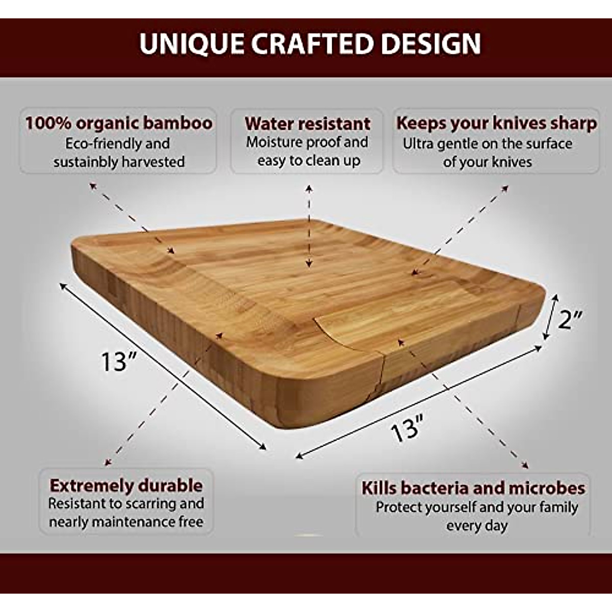 Bamboo Cheese Board & Cutlery Set - Large Charcuterie Board Set Cheese Platter with Slide-Out Drawer - House Warming Gifts New Home, Anniversary Wedding Gifts for Couples, & Cool Bridal Shower Gifts