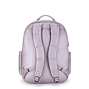 Kipling Seoul Extra Large Metallic 17" Laptop Backpack Orchid Metallic