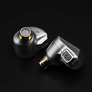 HiFiGo Dunu Kima Single 10mm Dynamic Driver in-Ear Monitors, DLC Diaphgram Dual-Chambered IEMs in-Ear Earphones (DUNU KIMA)