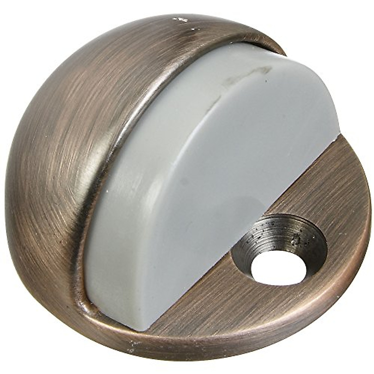 National Hardware N336-354 1936 Floor Door Stops - Solid Brass in Antique Bronze