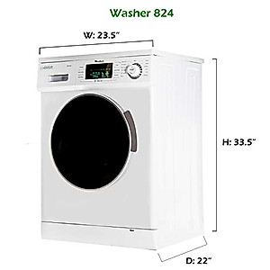 Equator 1.6 cu.ft. Compact Washer with Winterize in White