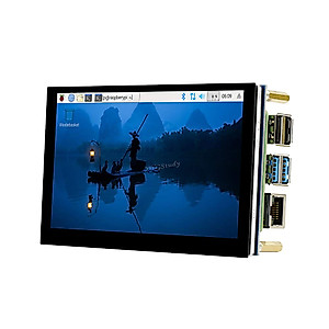 for Raspberry Pi 5inch LCD Capacitive Touch Display Screen 800×480 5inch LCD DSI Interface for Raspberry Pi 4 3 2 Model B B+ A+ Raspbian Retropie Ubuntu Kali WIN10 IoT Driver Free @XYGStudy