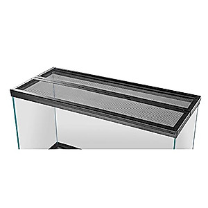 Zilla Pet Reptile Terrarium Fresh Air Screen Cover with Center Hinge 30" x 12"