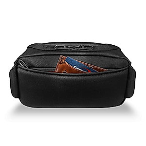 Briggs & Riley Vertical Crossbody, Black