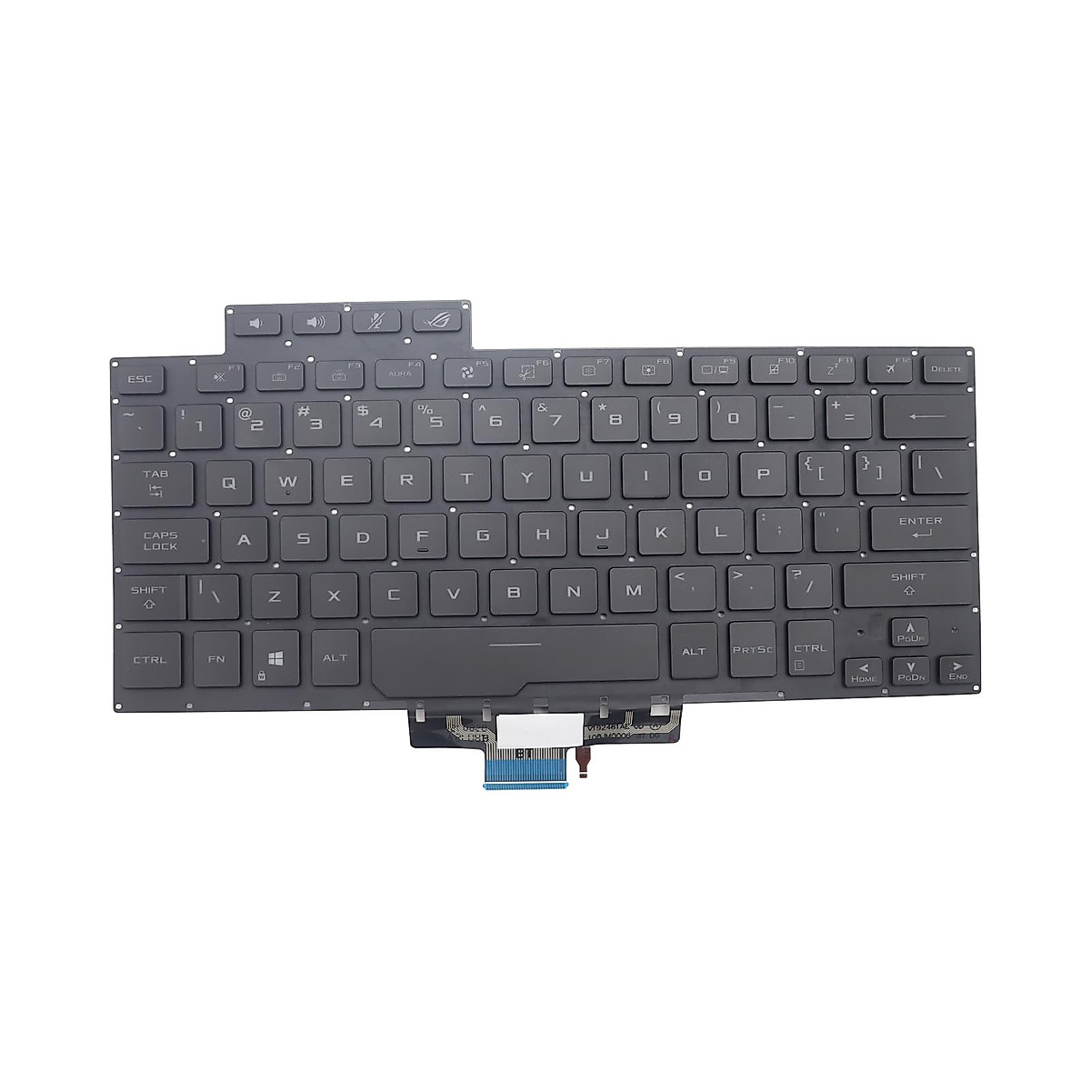 New Replacement Laptop Keyboard for ASUS ROG Zephyrus G14 GA401 GA401U GA401M GA401I GA401IU GA401IV 8037B0169701 0KNR0-2618US00-US Backlit US