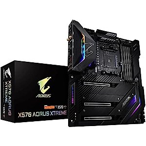 GIGABYTE X570 AORUS Xtreme (AMD Ryzen 5000/X570/E-ATX/PCIe4.0/DDR4/Aqantia 10GbE LAN/RGB Fusion 2.0/Fins-Array Heatsink/3xM.2 Thermal Guard/USB3.1/Gaming Motherboard)