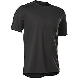 Fox Racing Men's Ranger Dri Release SS Mountain Bike Jersey, Pocket Black, Medium
