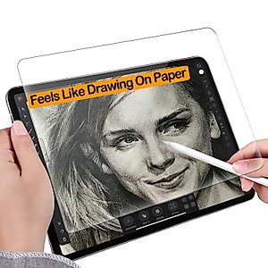Tukellen Paper Screen Protector for iPad Air 5th/4th 10.9 Inch/iPad Pro 11 Inch(2022&2021&2020&2018) Drawing Writing Feels Like On Paper,Anti Glare Matte Flim(2 Pack)