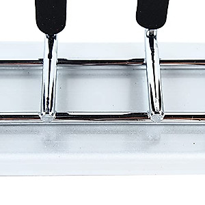 Futchoy Pull Out Trouser Hanger Rack Closet Pants Storage Rack Space Saving Drawer Non-Slip Clothes Hanger Bar Multi Functional (Left Installation)