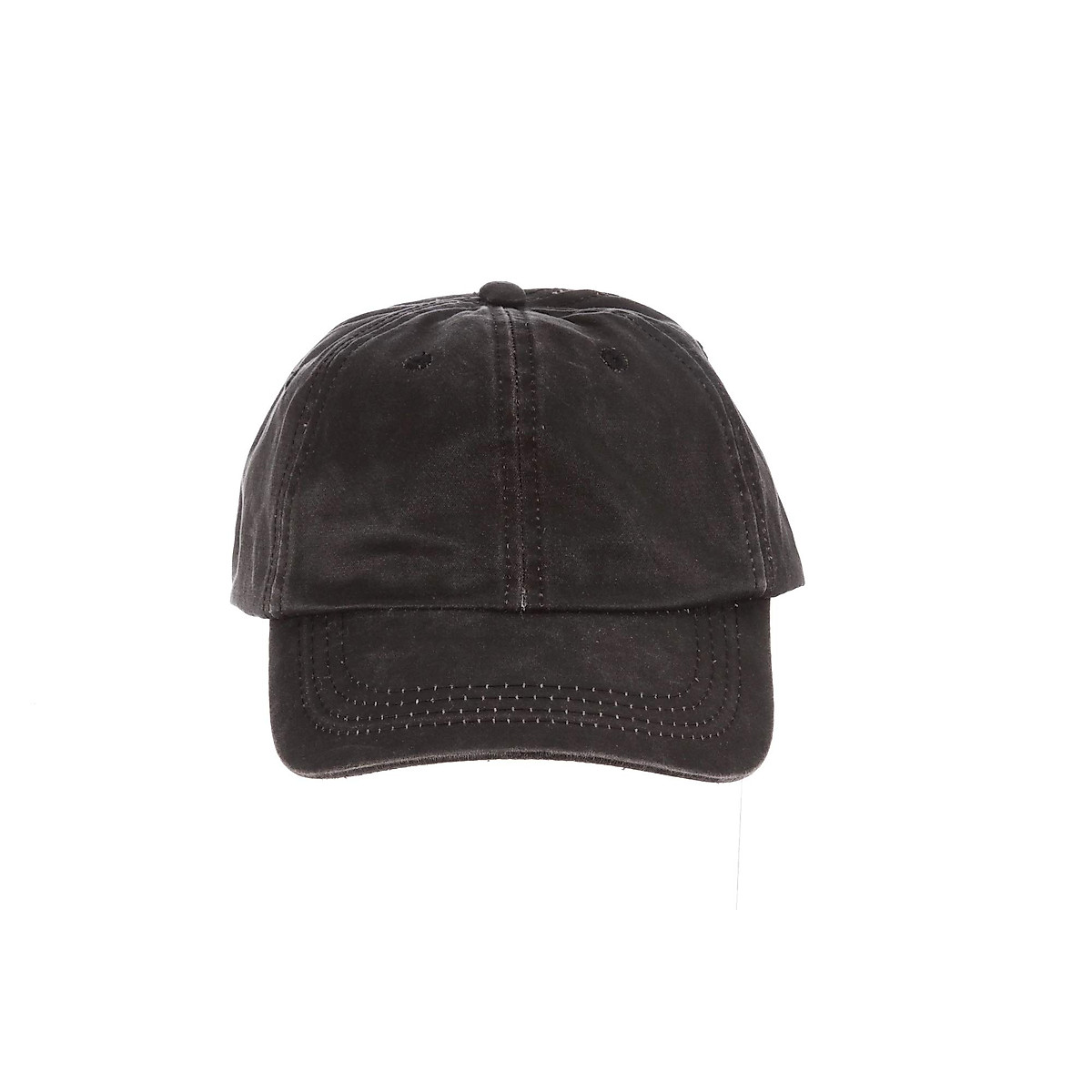 Dorfman Pacific Co. Men's Forever Weathered Cotton Cap, Black, One Size