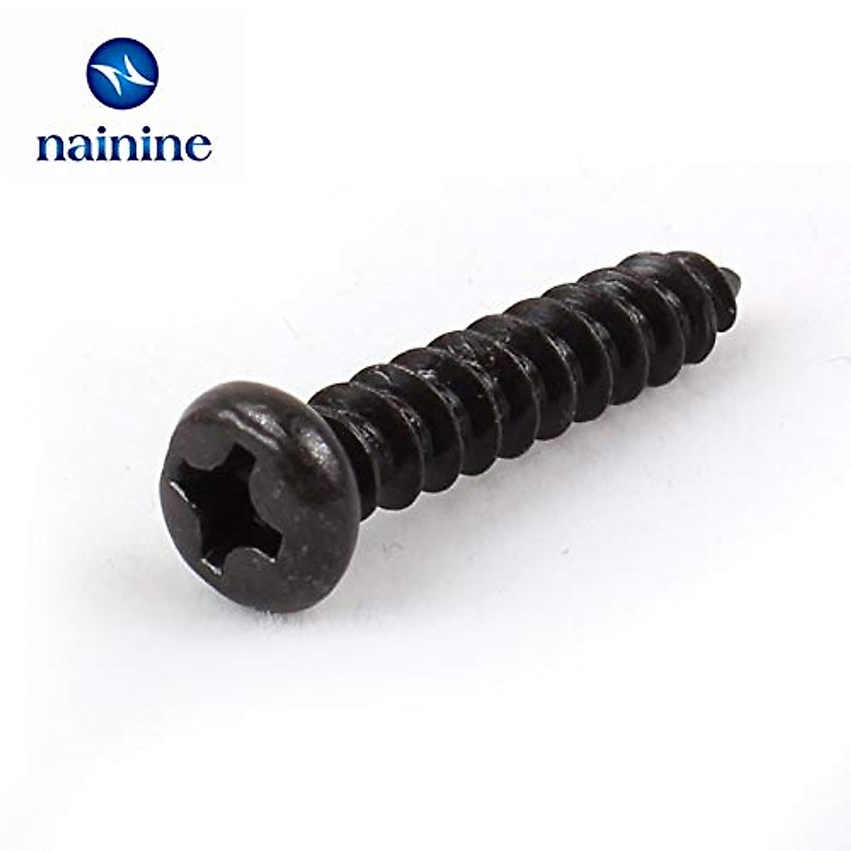 Mercury_Group Fasteners, 500Pcs M2 M2.3 M2.6 M3 PA Micro Laptop Repair Screws Computer PC Pan Self-Tapping Electronic Small Wood Screws SS03
