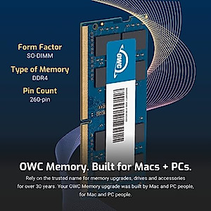 OWC 4GB DDR4 2666Mhz PC4-21300 Cl19 1.2V 260-Pin SO-DIMM Memory RAM Compatible with Alienware Area-51M