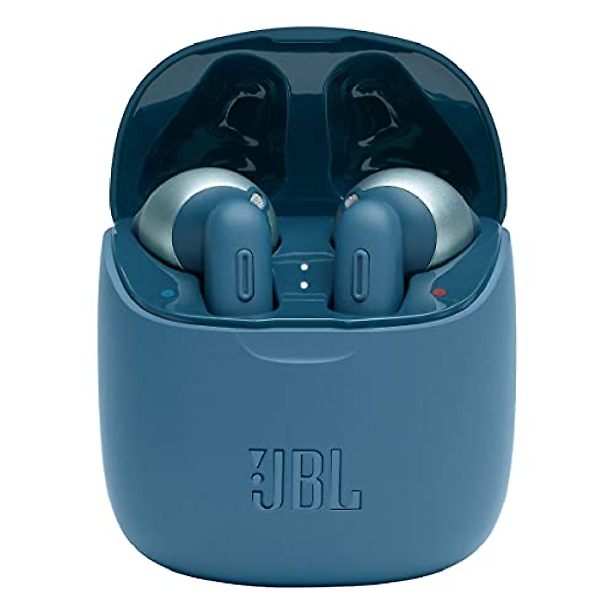 JBL - Tune 225TWS - True Wireless Bluetooth Earbuds - Blue - JBLT225TWSBLUAM (Renewed)