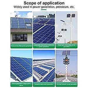 1000V Solar PV Connector, 2pcs Tinned Copper Conductor IP68 Waterproof Snap in Solar PV Fuse Holder for Solar Panel Connection 15A