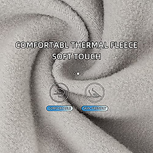 ROCKBROS Cold Weather Balaclava Ski Mask for Men Windproof Thermal Winter Scarf Mask Women Neck Warmer Hood for Cycling Grey